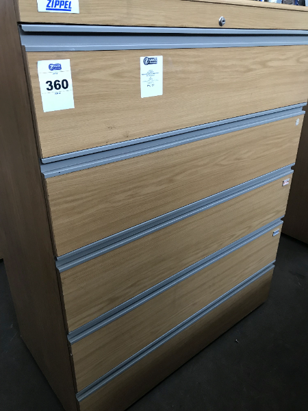 LOT 360 - ZIPPEL/OPTIPLAN FILING CABINETS - View Detail